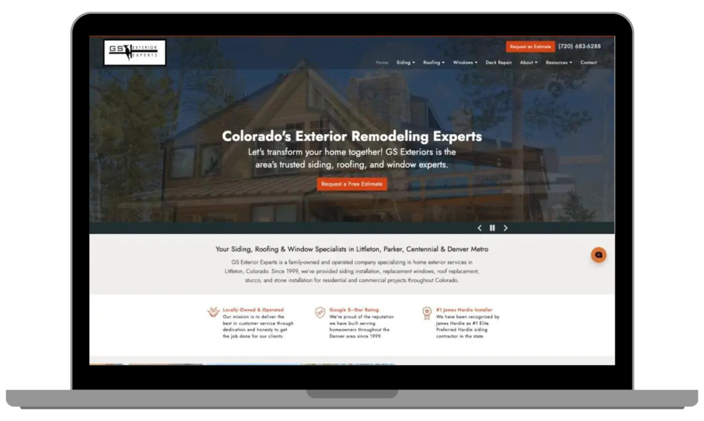 GS Exterior Experts Case Study - Growth Winner